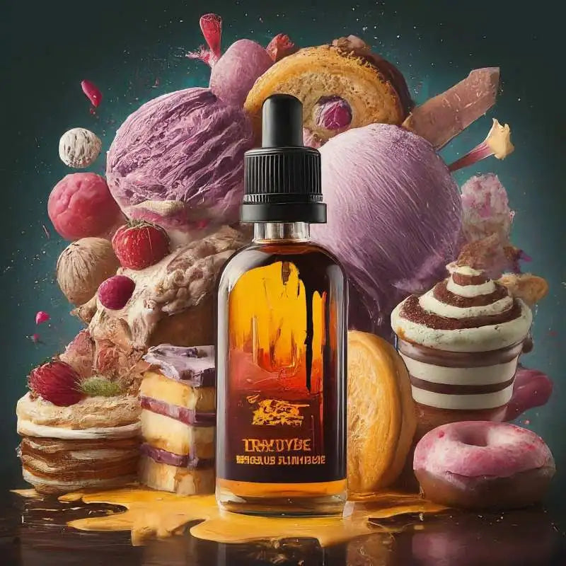 Dessert E-juices, E-liquid salt flavor – VIP vape